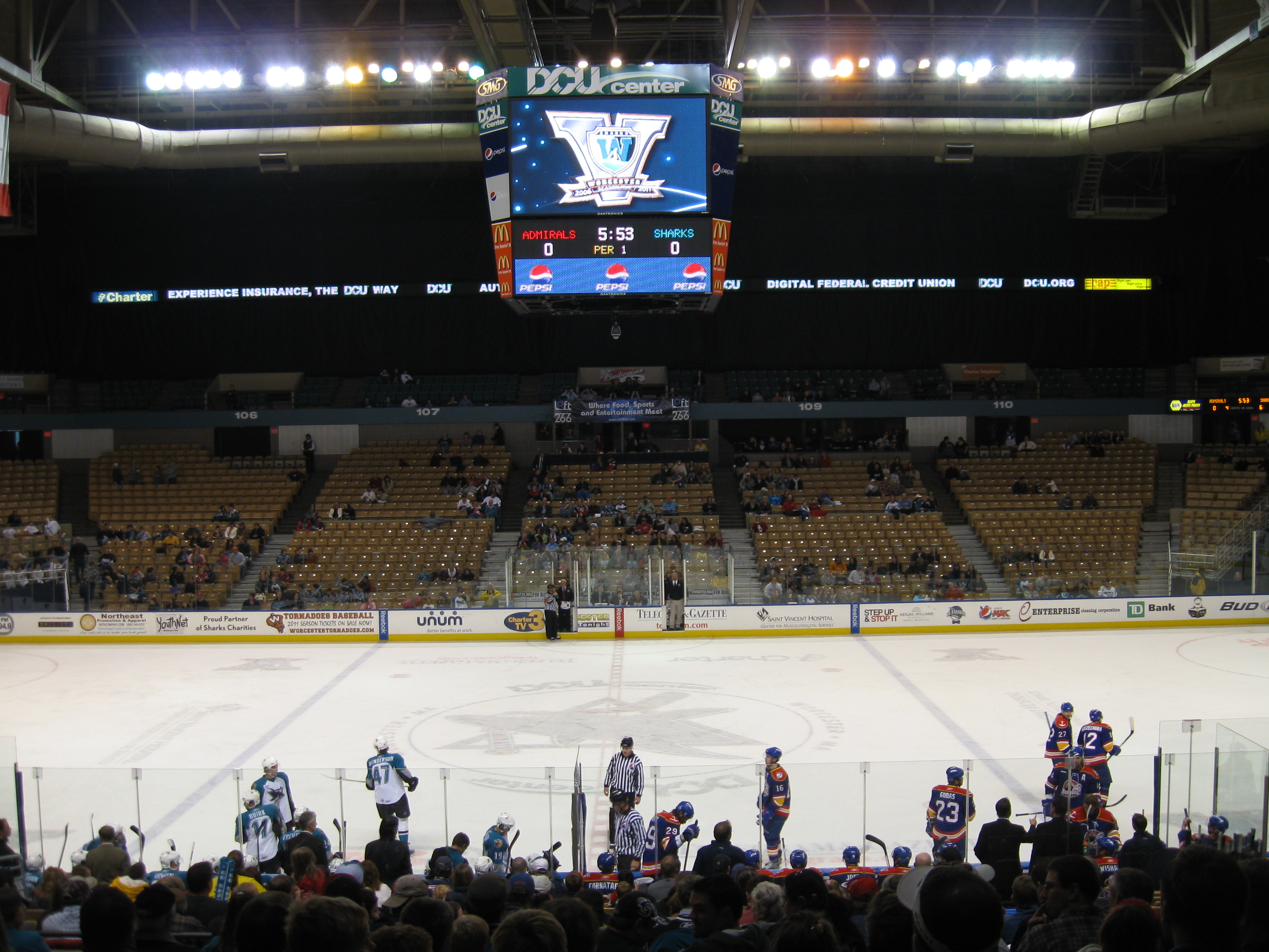 DCU Center – Stadium and Arena Visits