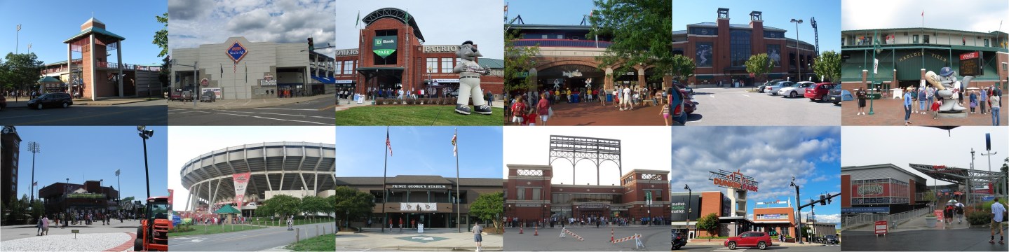 Eastern League Ballpark Rankings – Stadium and Arena Visits