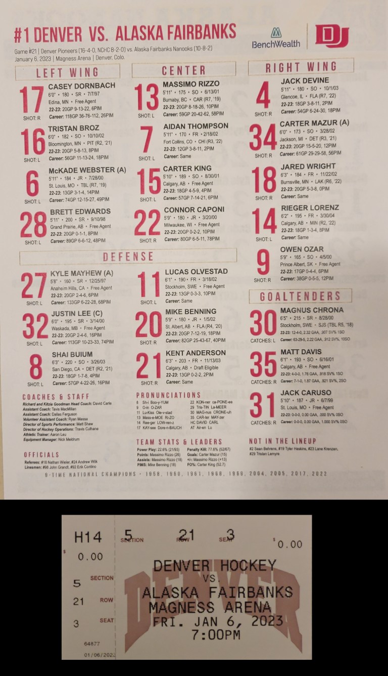 Magness Arena – Stadium and Arena Visits