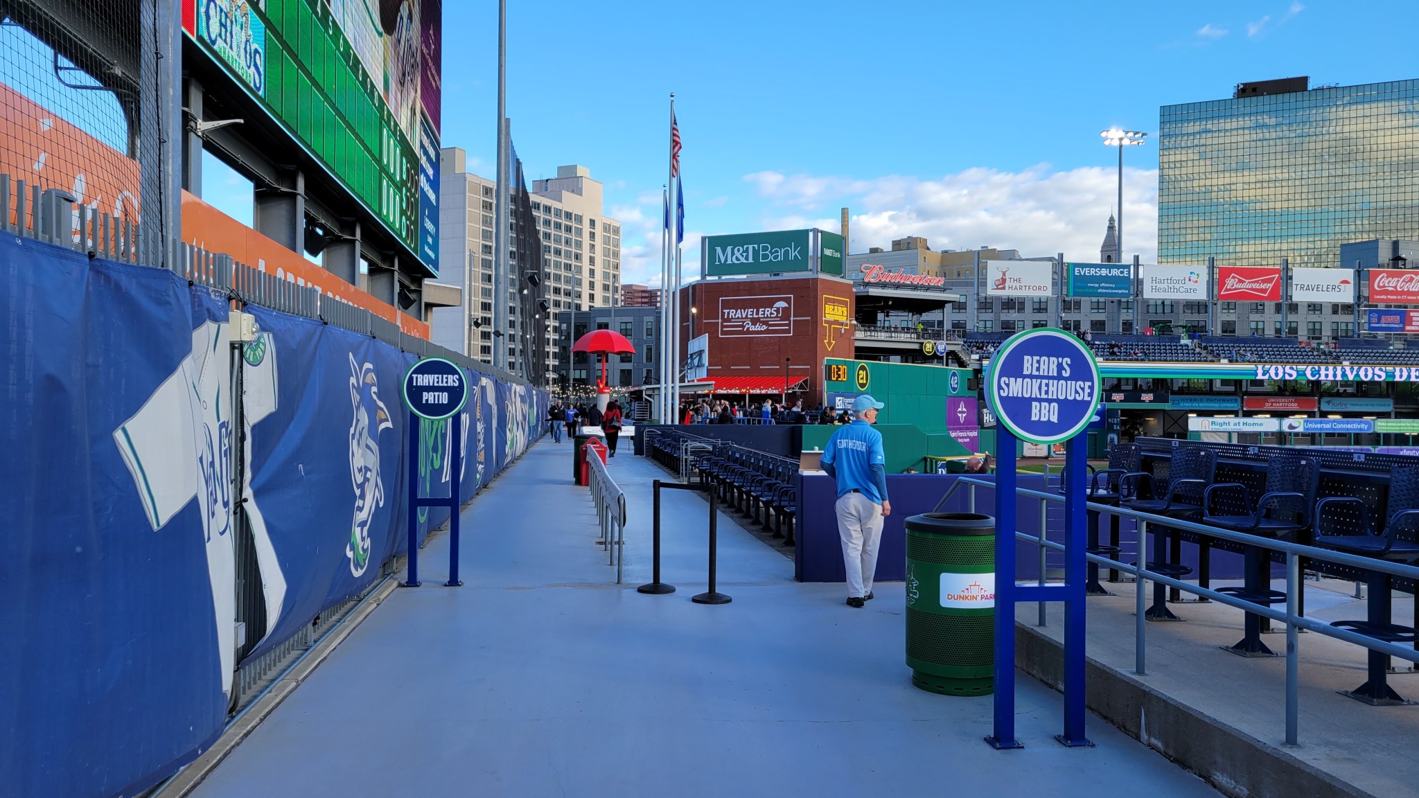 Dunkin’ Park – Stadium and Arena Visits