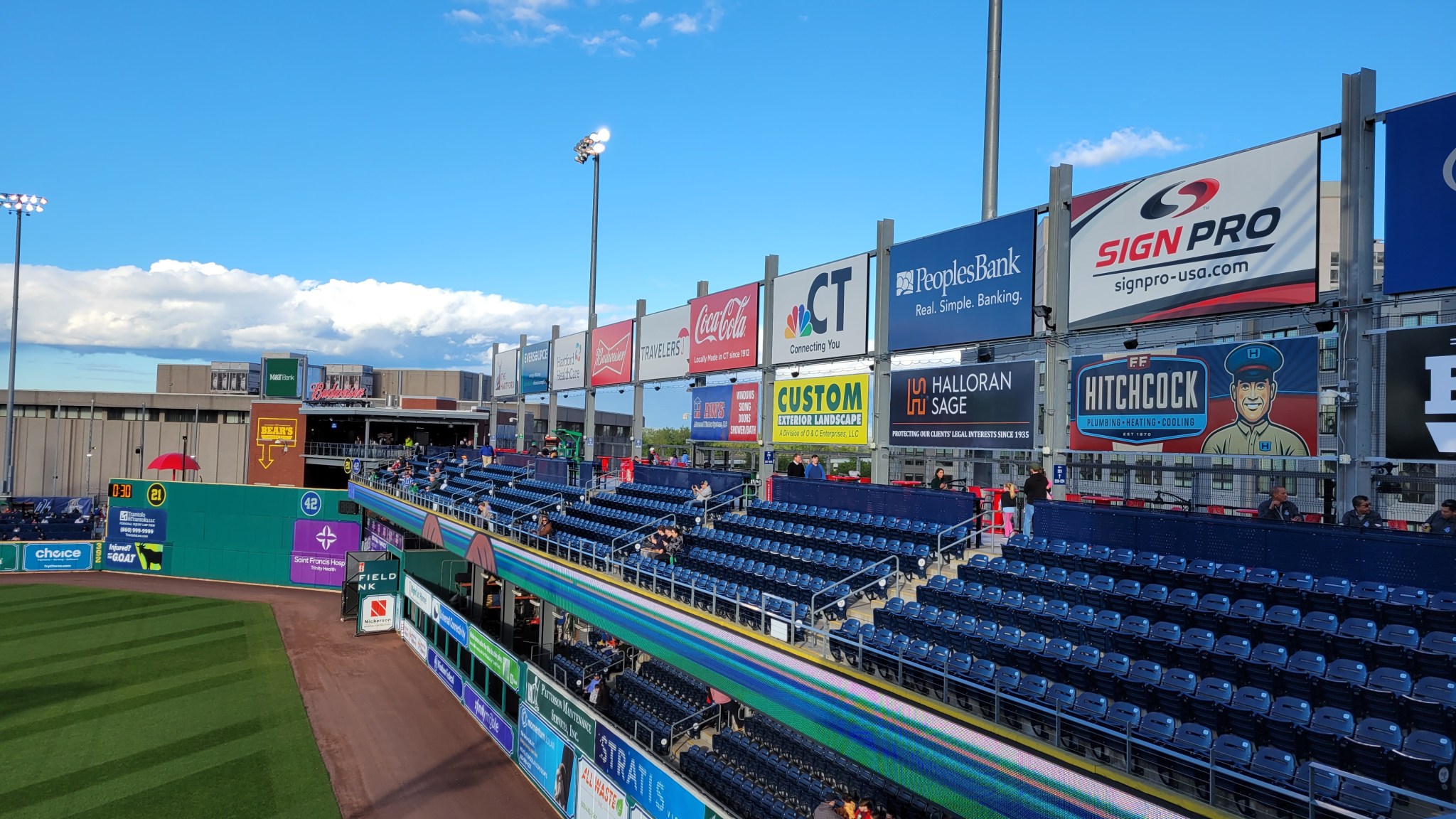 Dunkin’ Park – Stadium and Arena Visits