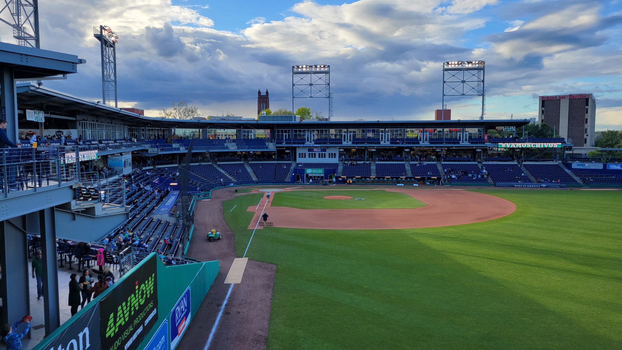 Dunkin’ Park – Stadium and Arena Visits