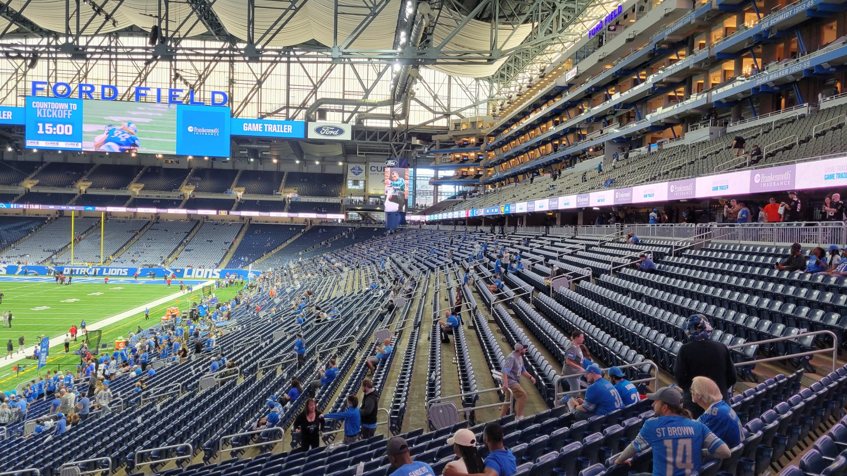Ford Field – Stadium and Arena Visits