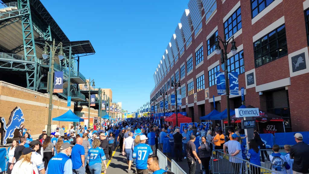 Ford Field – Stadium and Arena Visits