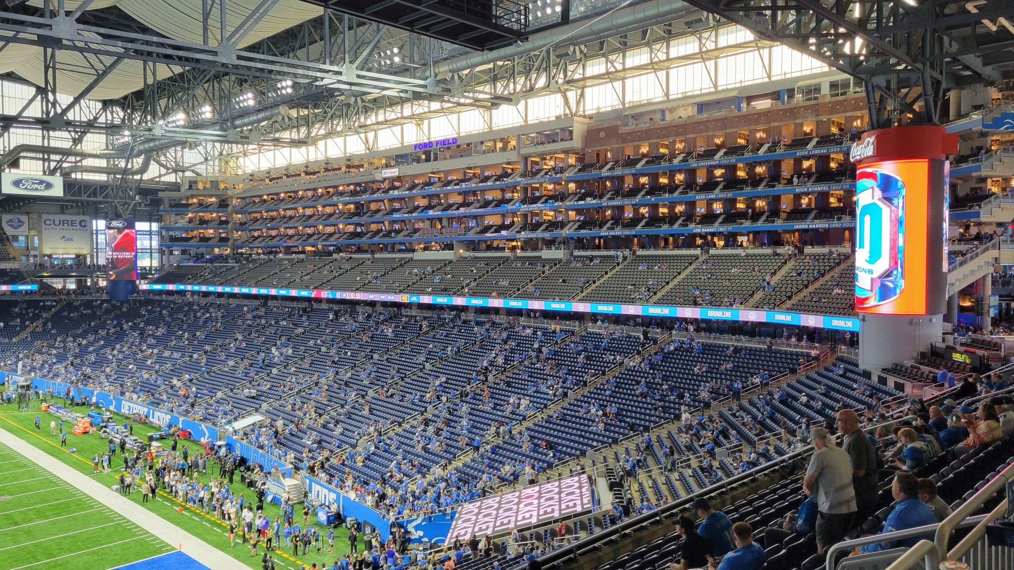 Ford Field – Stadium and Arena Visits