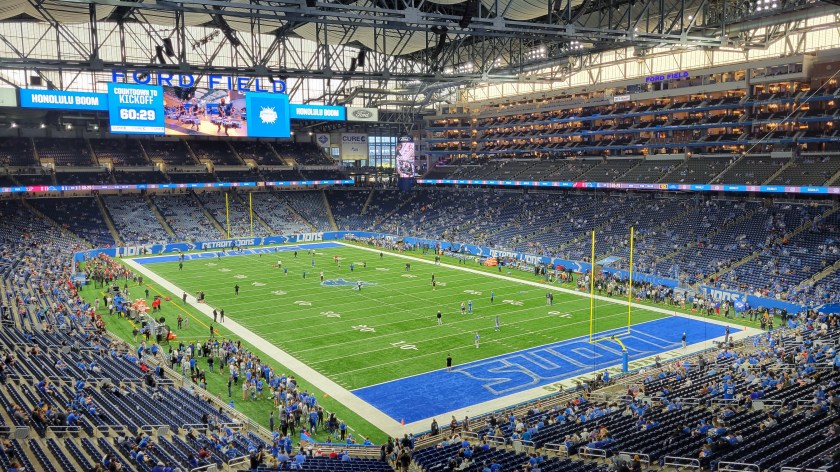 Ford Field – Stadium and Arena Visits