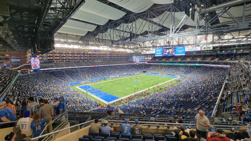 Ford Field – Stadium and Arena Visits