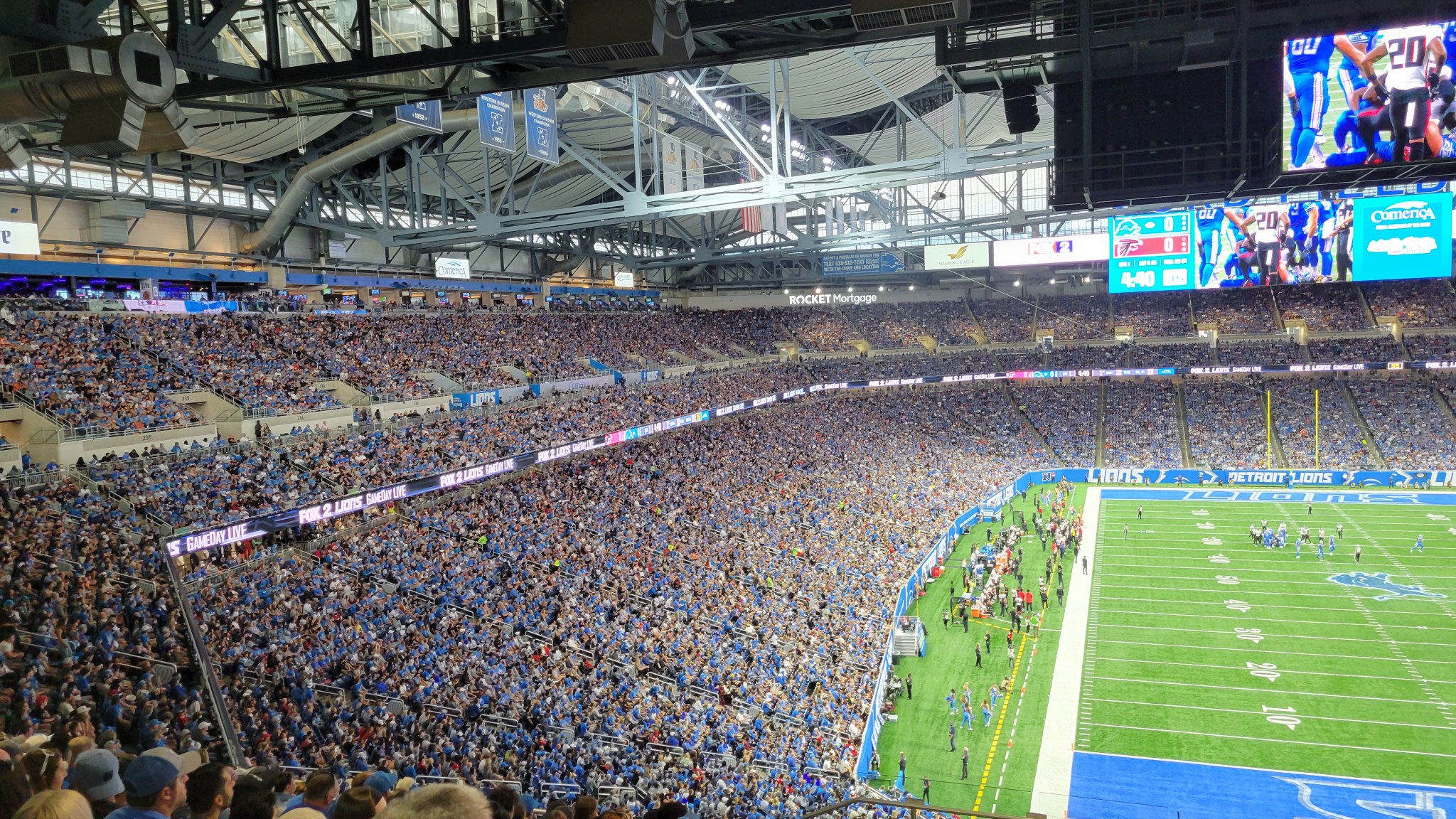 Ford Field – Stadium and Arena Visits