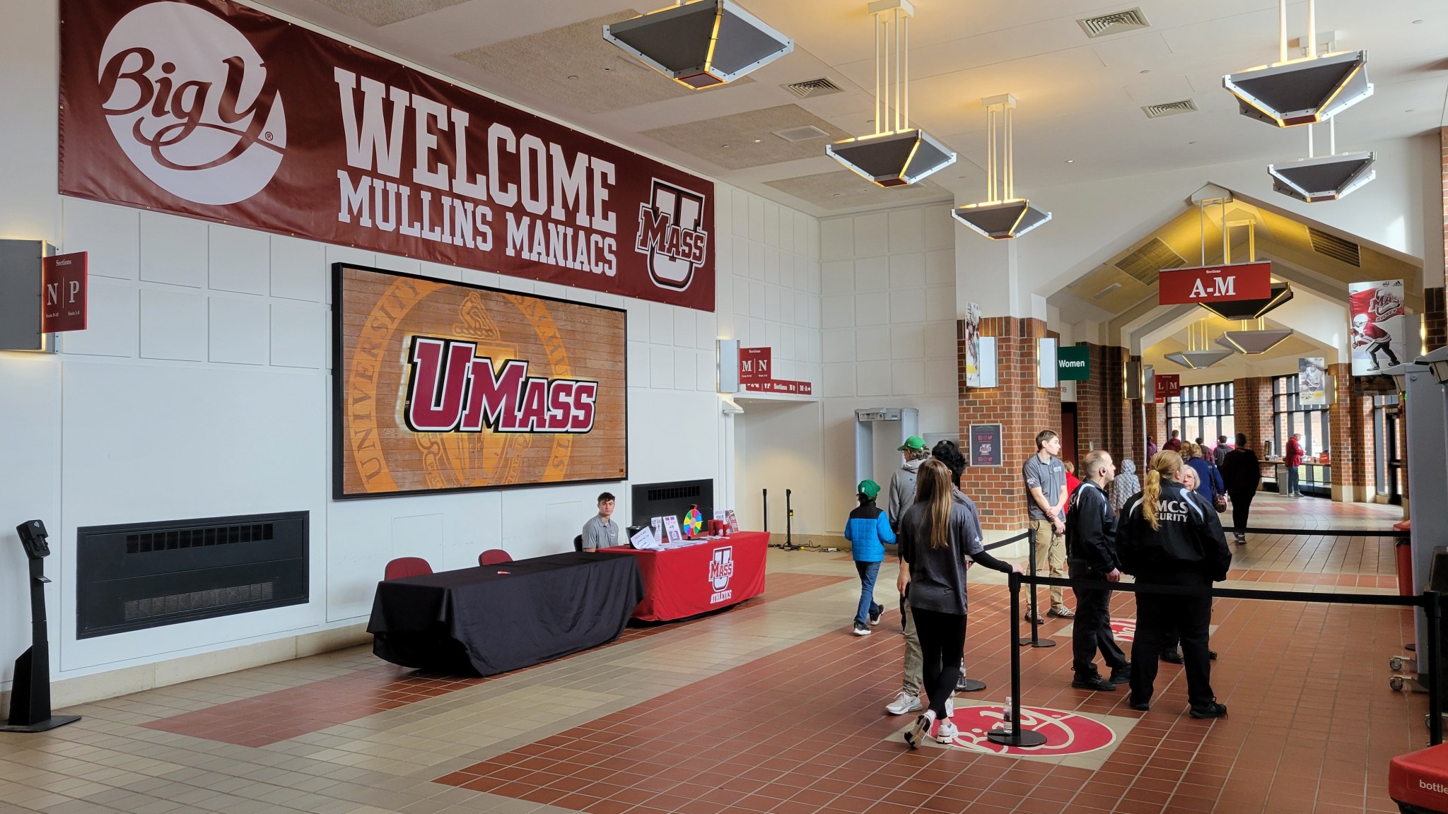 Mullins Center – Stadium and Arena Visits