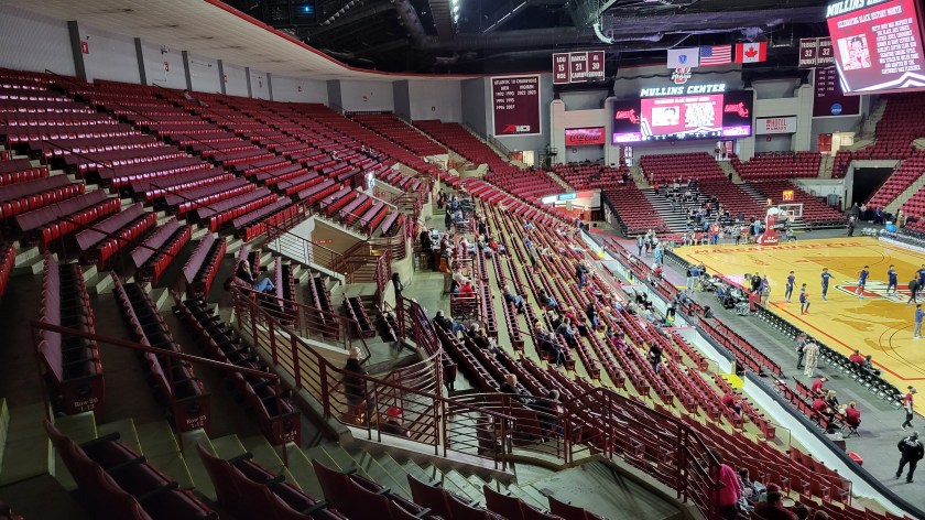 Mullins Center – Stadium and Arena Visits
