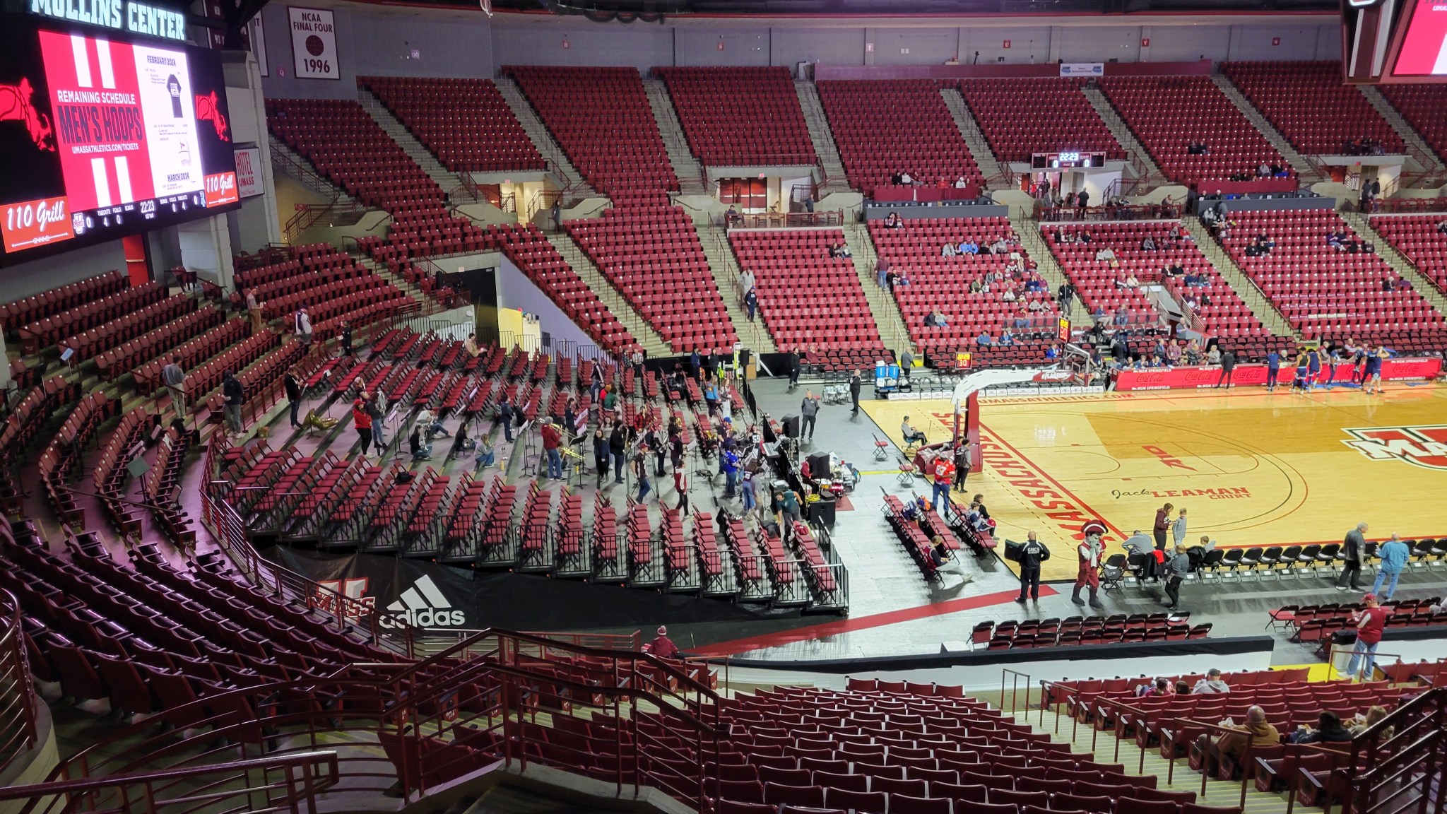 Mullins Center – Stadium and Arena Visits