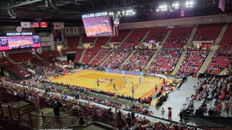 Mullins Center – Stadium and Arena Visits