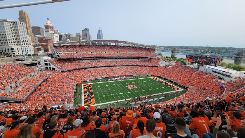 A weekend of football in the Queen City – Stadium and Arena Visits