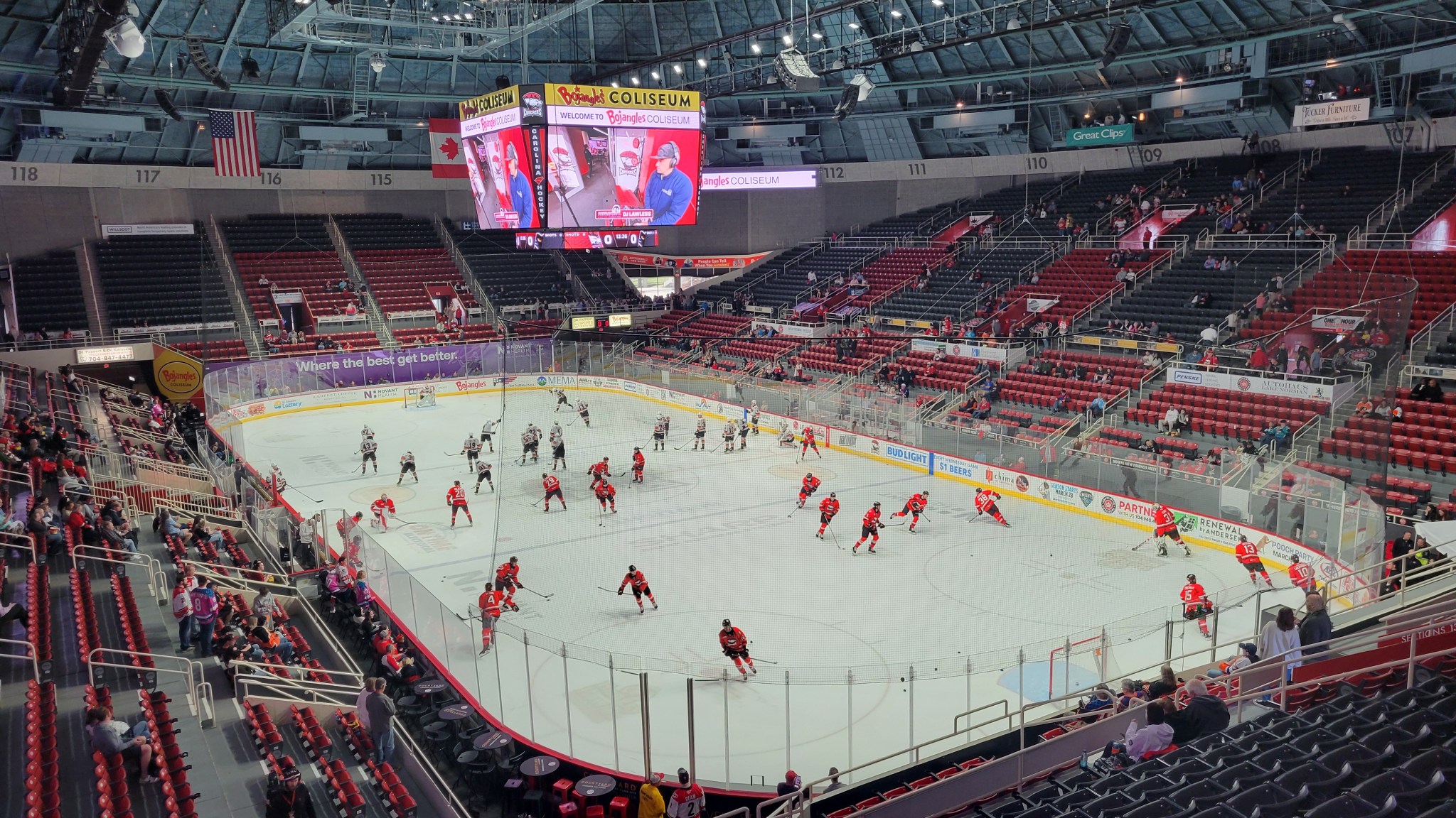 Bojangles Coliseum – Stadium and Arena Visits