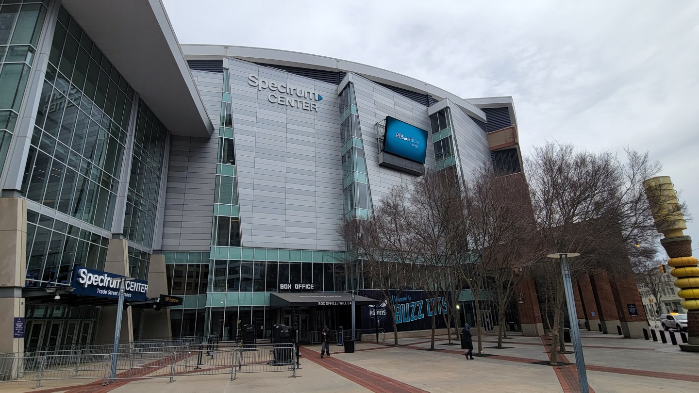 Spectrum Center – Stadium and Arena Visits